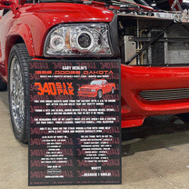 Car Show Boards - Custom Designed for Your Vehicle!