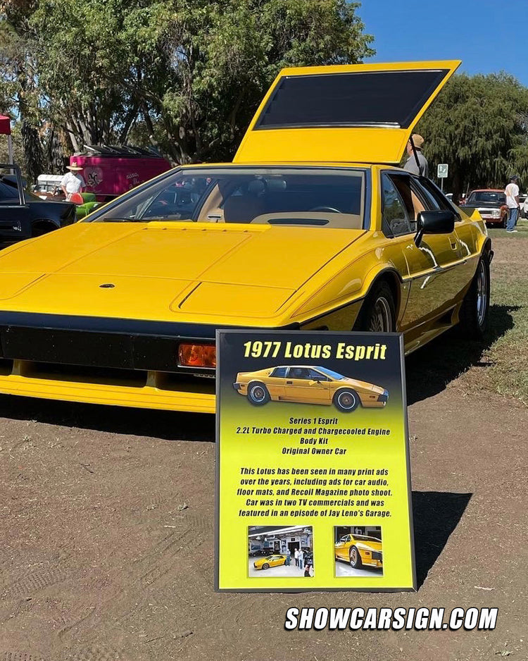 𝗖𝗮𝗿 𝗦𝗵𝗼𝘄 𝗕𝗼𝗮𝗿𝗱𝘀 - Best Car Show Boards - Car Show Signs